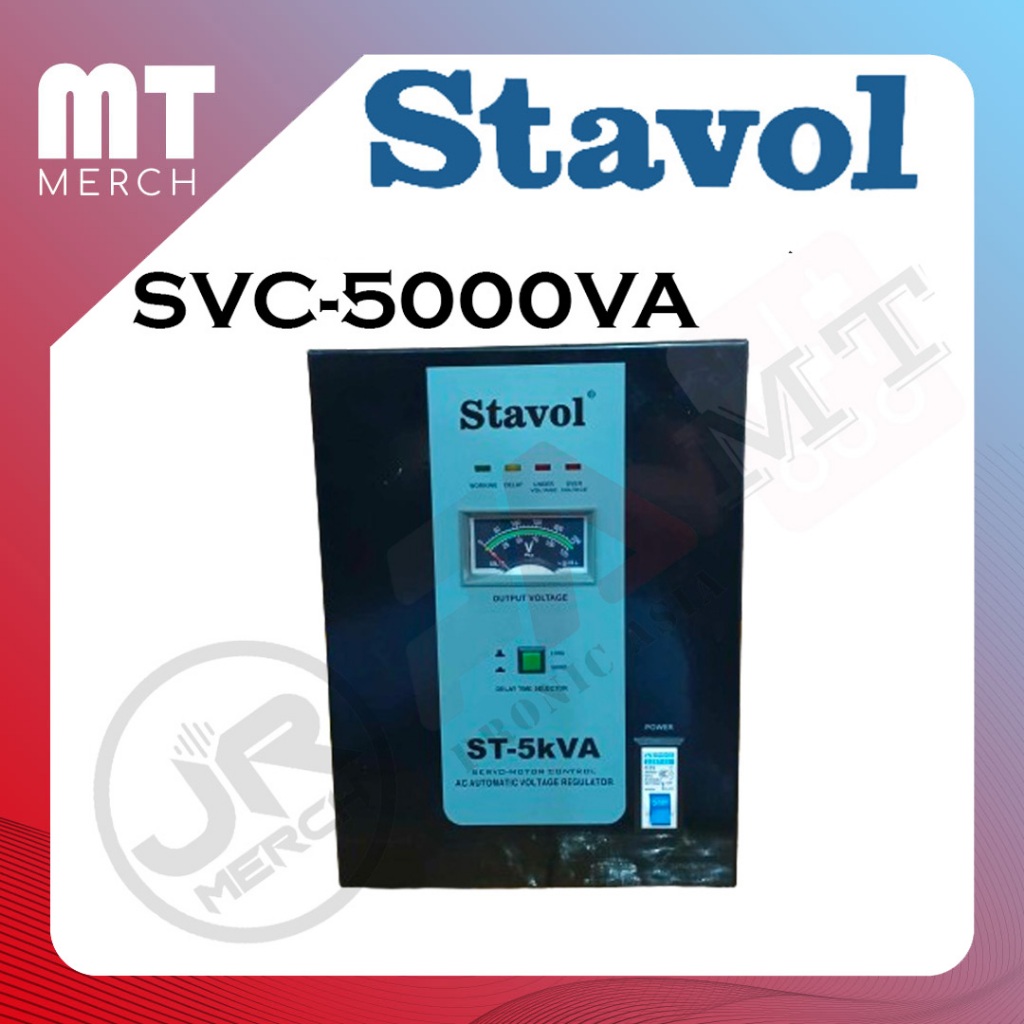 Stavol ST-5000VA 5000 watts AVR w/ Time Delay | Shopee Philippines