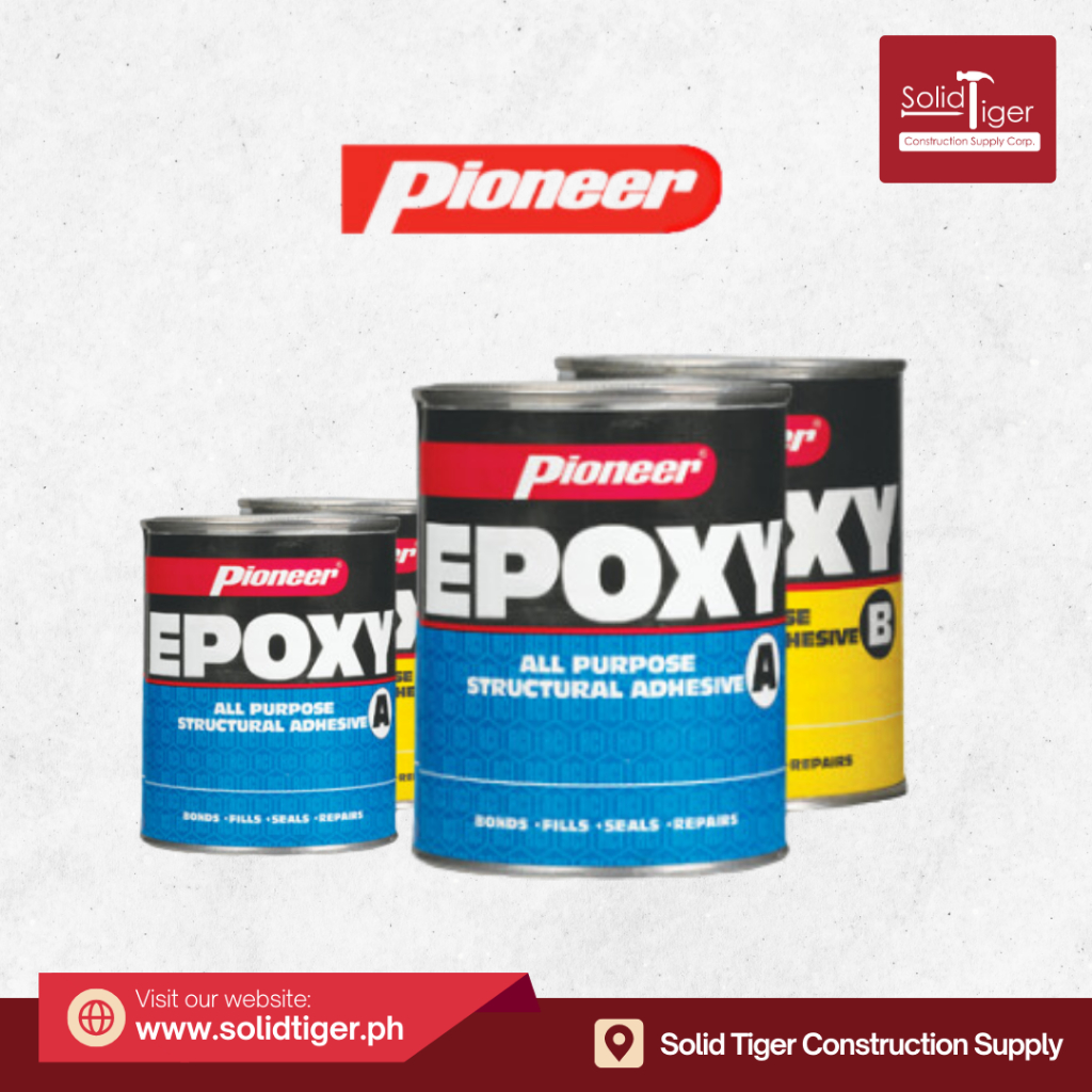Pioneer Epoxy A & B All Purpose Structural Adhesive | Shopee Philippines