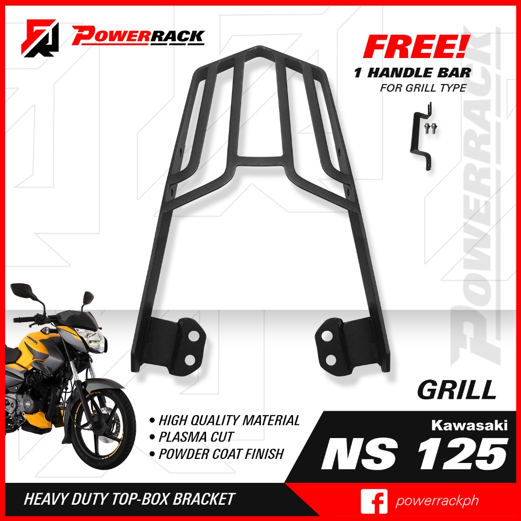 Top Box Bracket for Kawasaki Rouser 125 fi / Heavu Duty Bracket ...