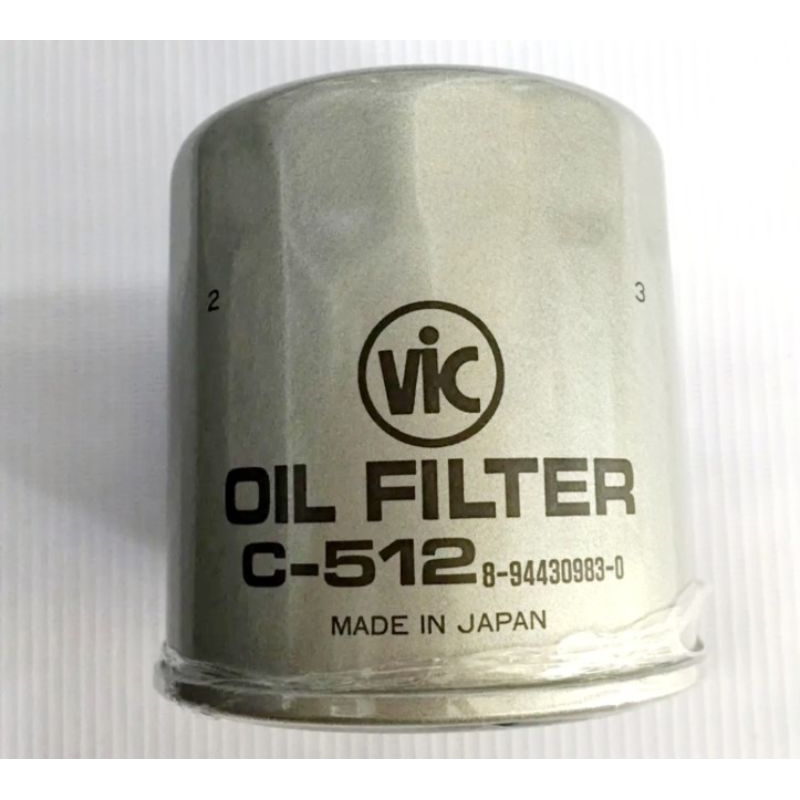 OIL FILTER VIC ORIGINAL ISUZU 4JA1, 4JB1, FUEGO, HI-LANDER, CROSSWIND ...
