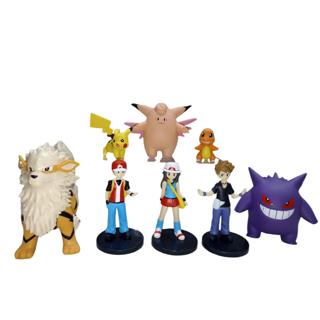 FIGURE SET POKEMON SET A 8IN1 FSPKM801 (4-10CM) | Shopee Philippines