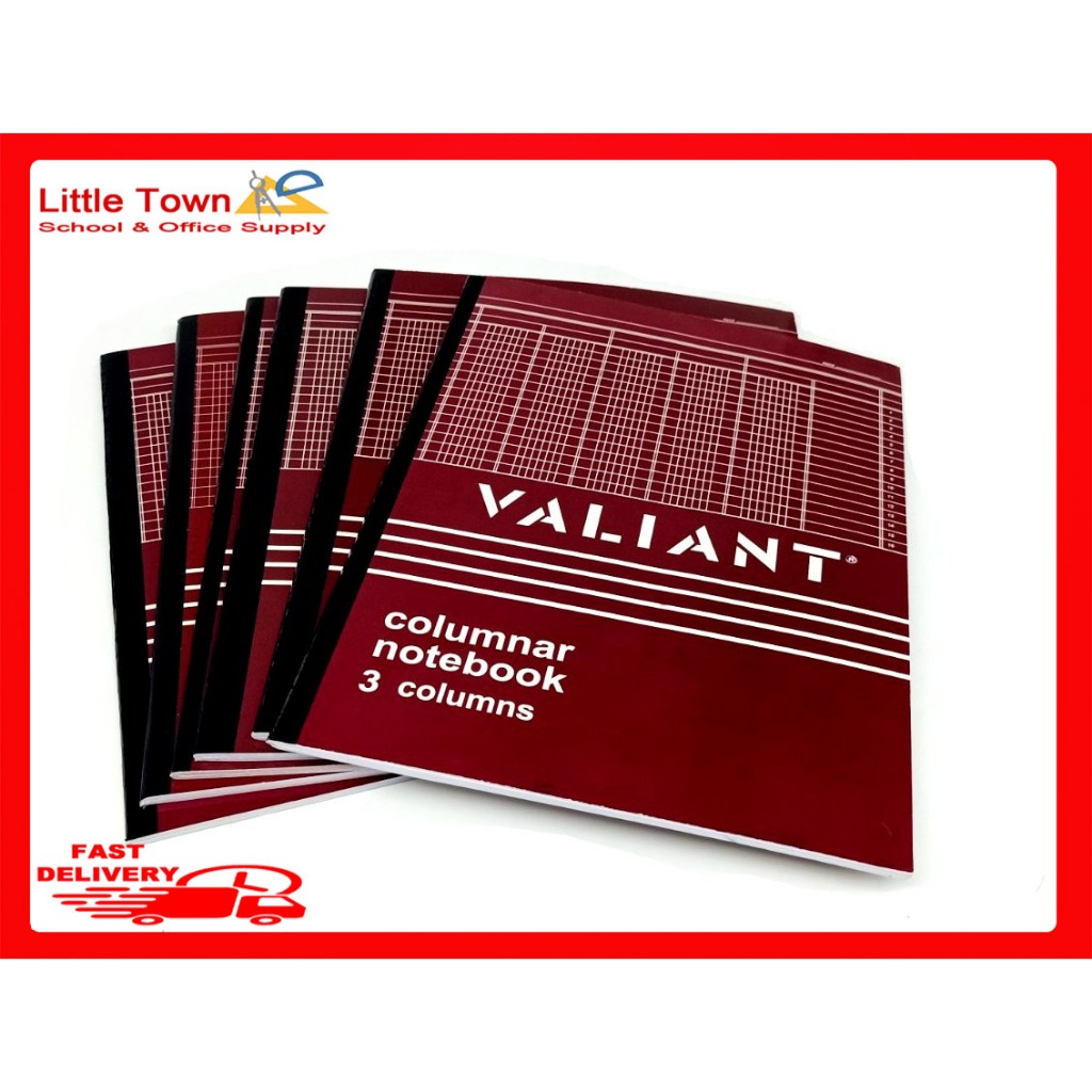 Valiant Columnar Notebook Record Book Journal Ledger Cash Notebook ...