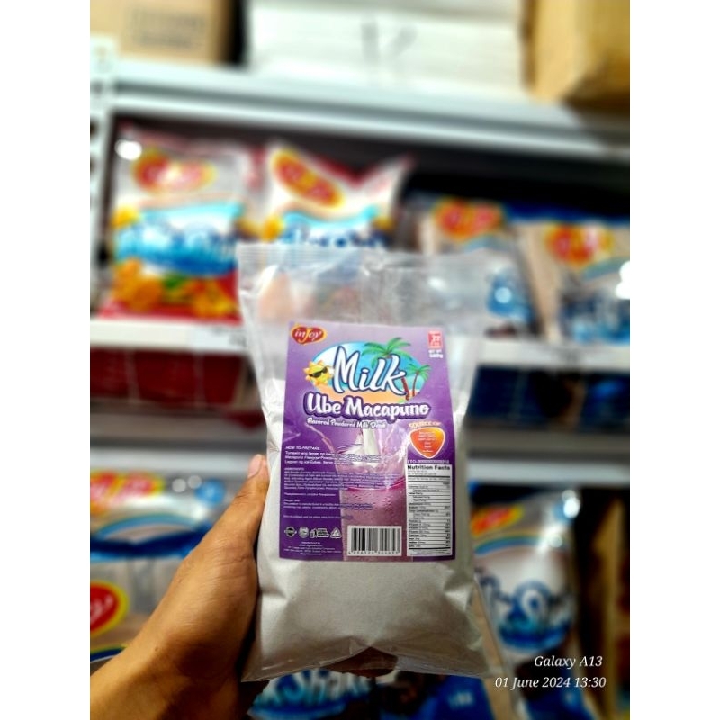Injoy Ube Macapuno Juice(500g) | Shopee Philippines