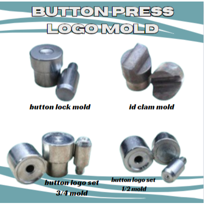 ID Lace Making Mold / Dies (Button Logo Set Dies | ID Clam Dies ...