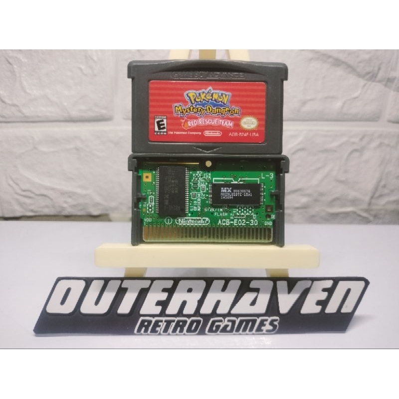GBA Pokemon Red Mystery Dungeon Red Rescue Team (Original US) | Shopee ...