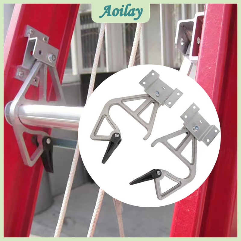 1Pair Extension Aluminum Ladder Clamp Telescopic Ladder Locking Clamp ...
