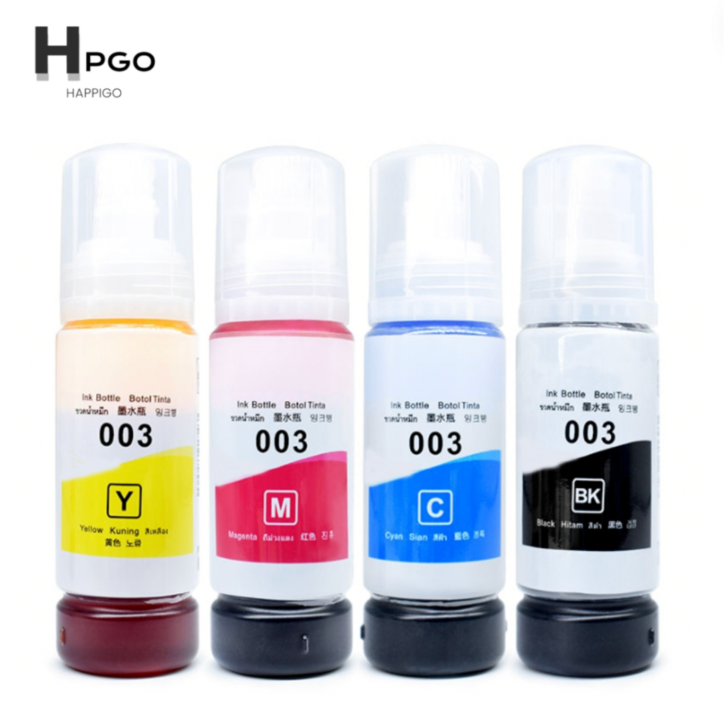Premiun 003 Ink Refill ink 003 ink Compatible for Printer L3110 L3210 ...