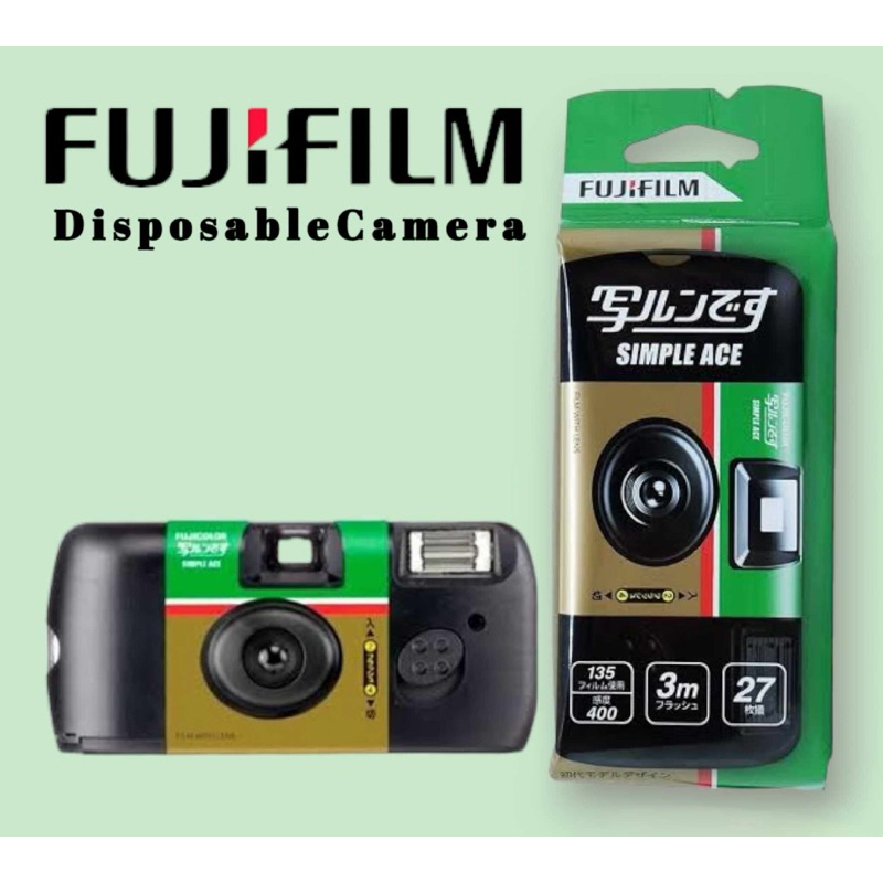 Japan🇯🇵Fujifilm Simple Ace Disposable Camera (27 shots) | Shopee ...