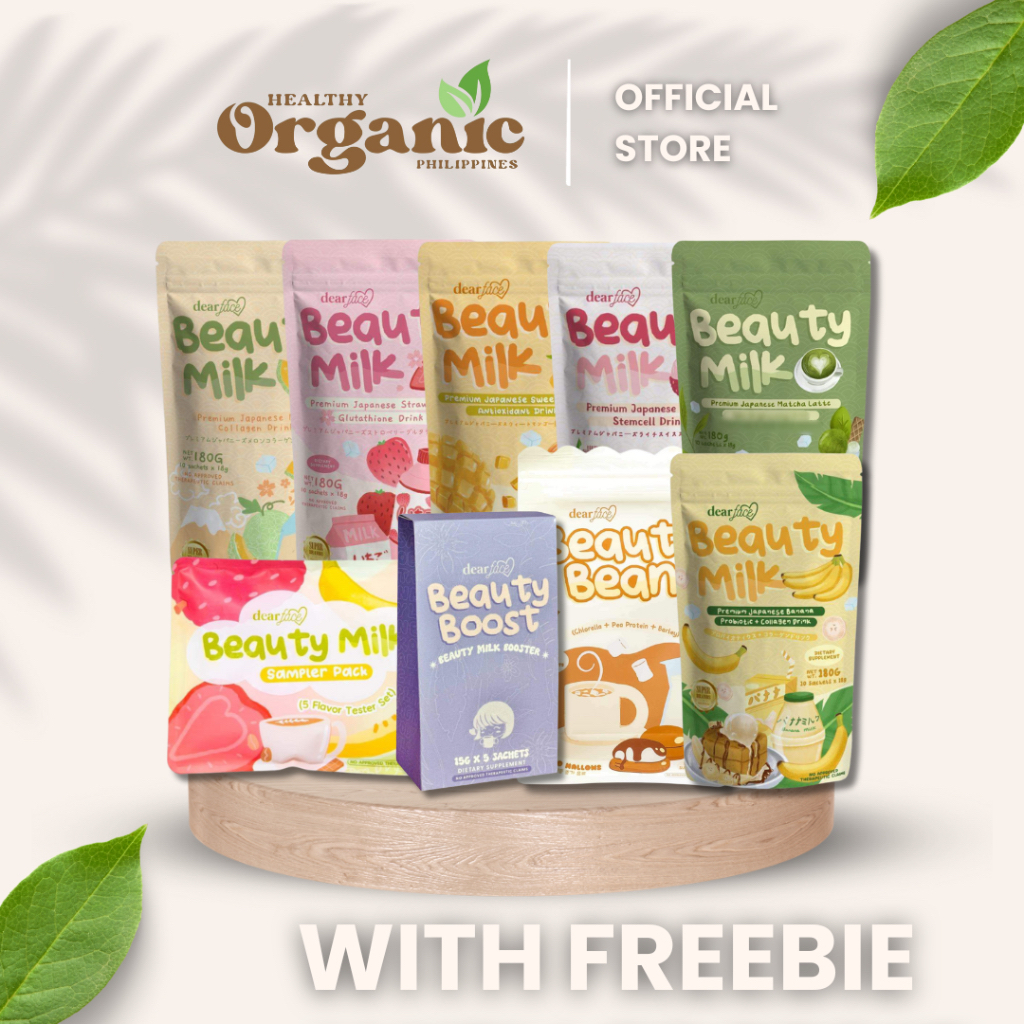 SALE DEAR FACE Beauty Milk Collagen Glutathione Antioxidant Slimming ...