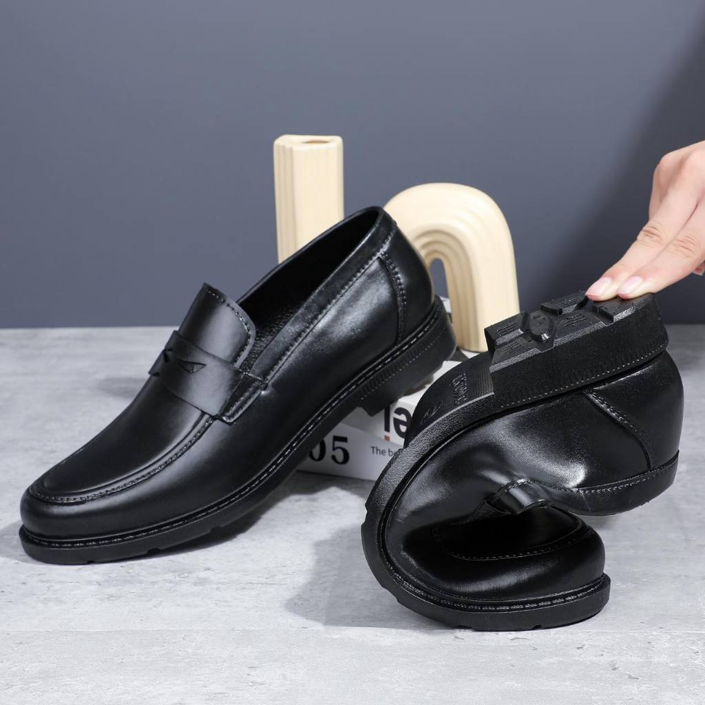 shuta Unisex Black Shoes Rubber Weighty Waterproof and Comfortable ...