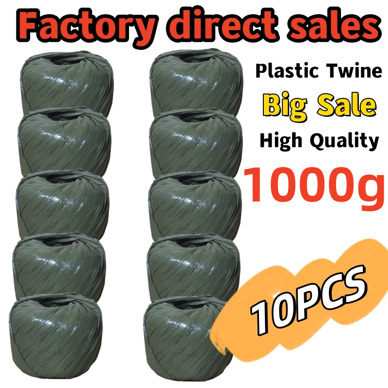 10 roll PLASTIC TWINE 1kilo exactly Plastic Twine / Plastic Straw ...