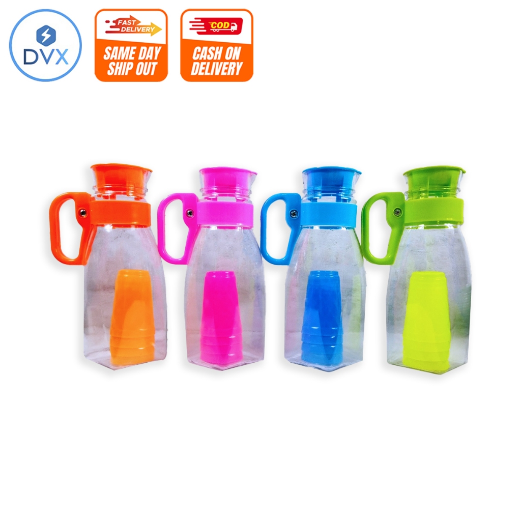 COD DVX Acrylic Pitcher Reusable Plastic Drinking Cups Baso Pitchel ...