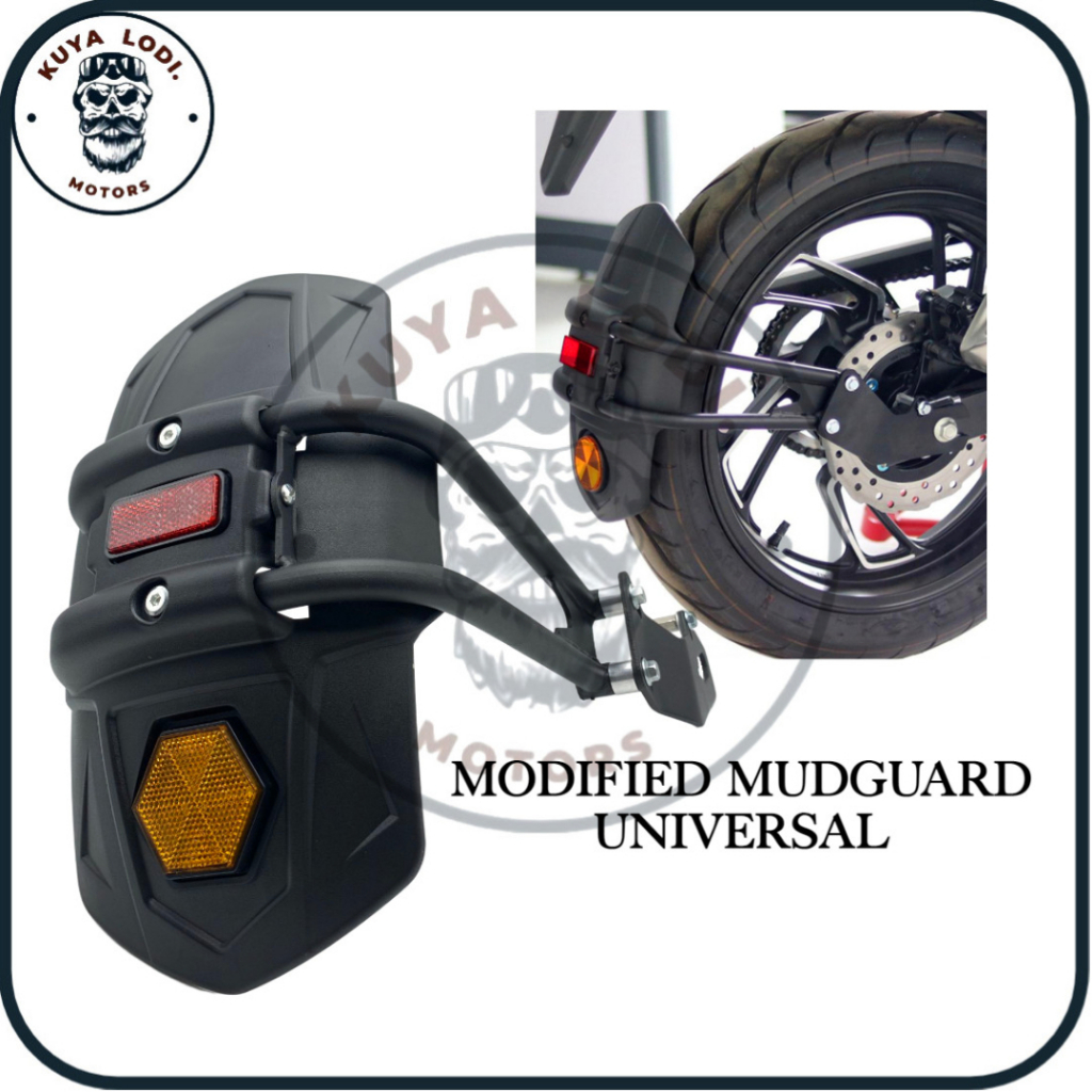 Kuya LODI Modified Mudguard Rear Fender Tire hugger Universal ...