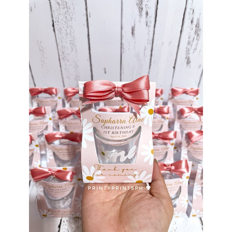Shot Glass Souvenir for all Occasion | All themes available | Shopee ...