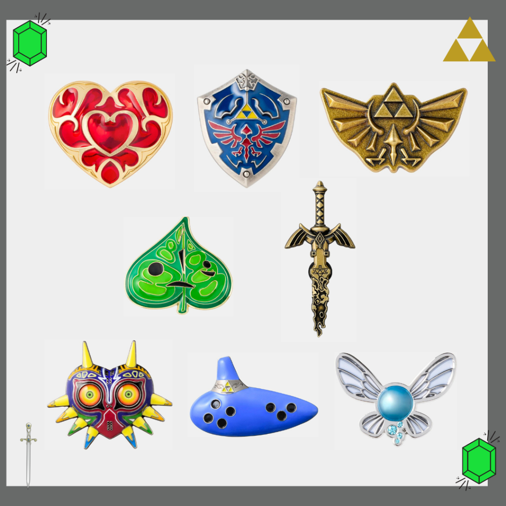 Pins. The Legend of Zelda. Nintendo.Direct from Japan. | Shopee Philippines