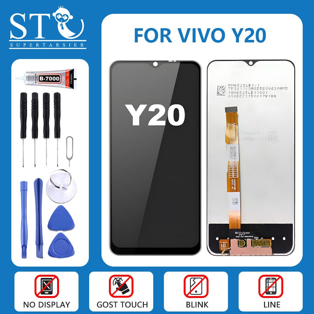 FOR Y20/Y20i/Y15A/Y12S/Y15S/Y20S Original LCD Display Touch Screen ...