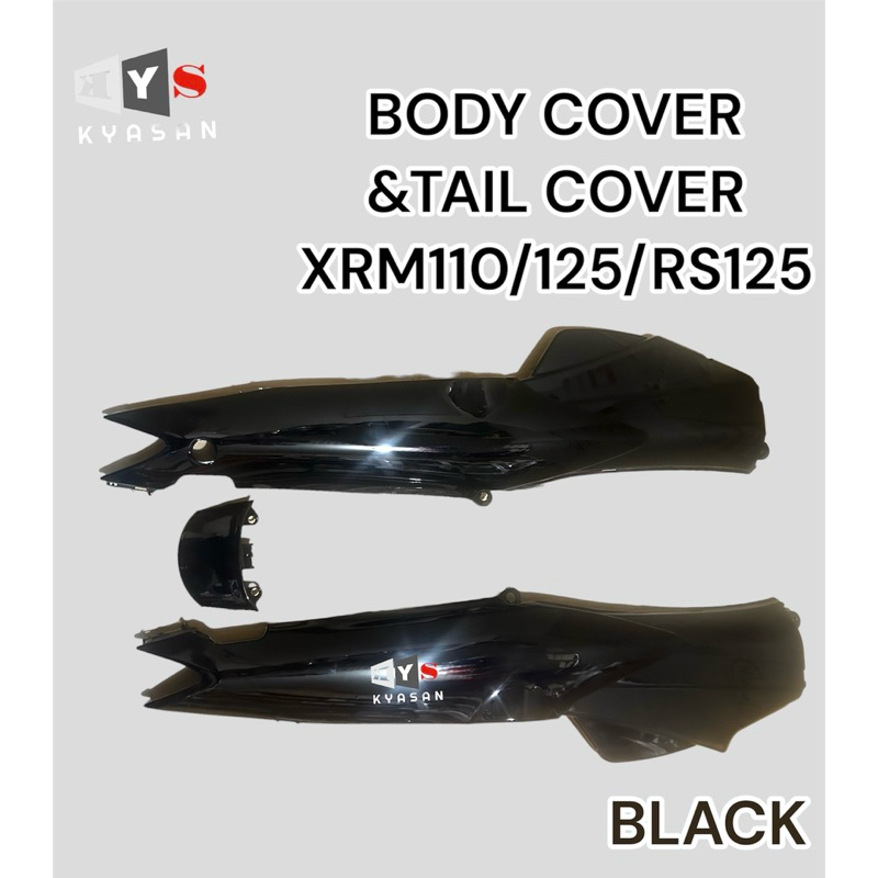BODY COVER XRM 110/125 w/TAIL COVER(CLASS A) | Shopee Philippines