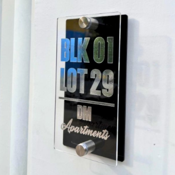 HOUSE NUMBER PLATE/HOME NUMBER/BLK AND LOT/ADDRESS/SIGNAGE/NEW DESIGN ...