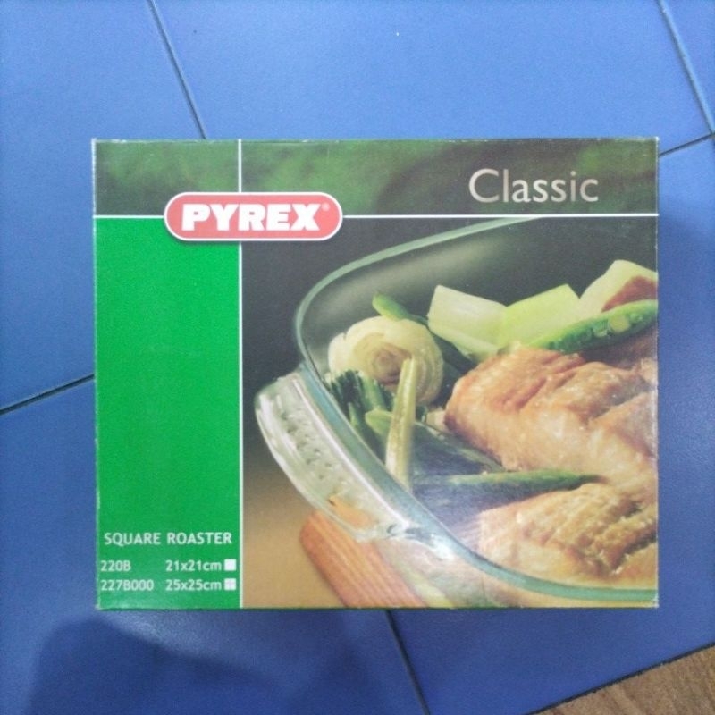 Pyrex Classic Square Roaster 25x25cm | Shopee Philippines