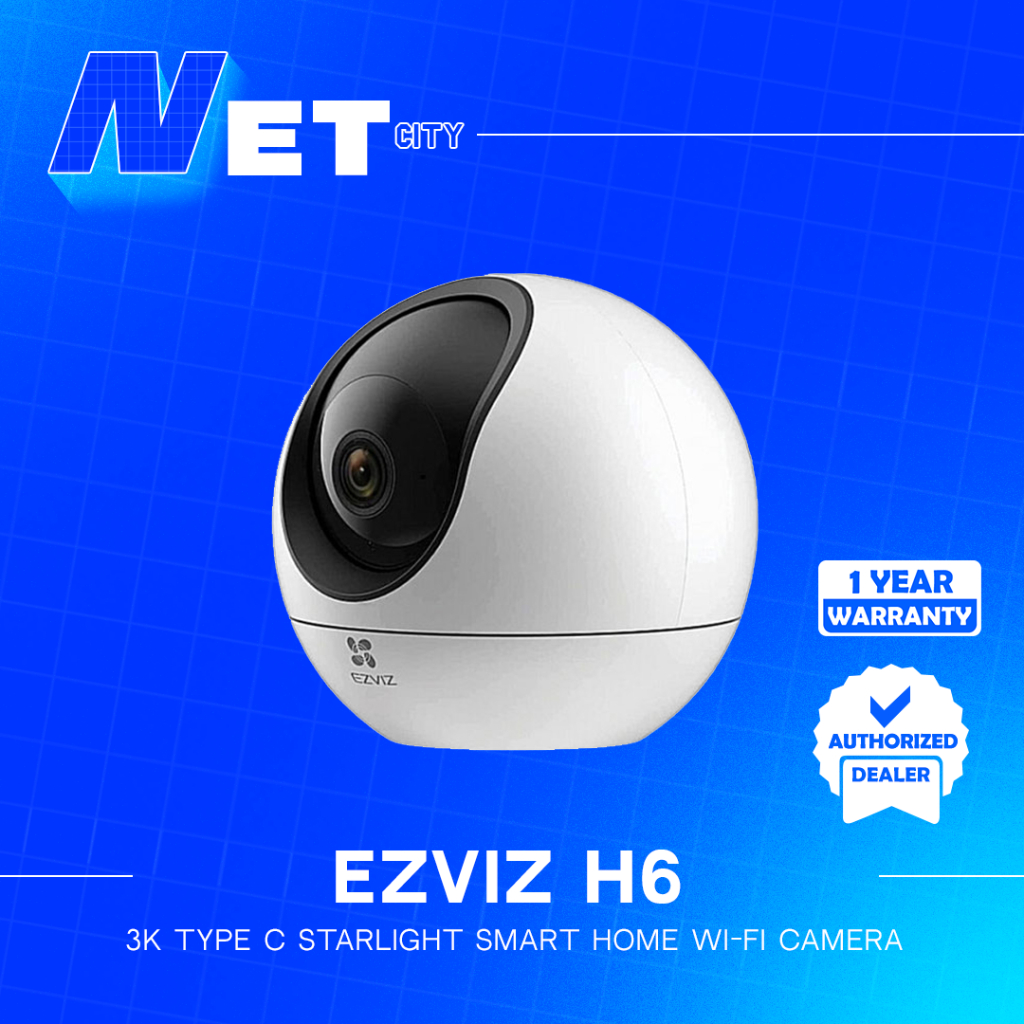 EZVIZ H6 3K Smart Home Wi-Fi Starlight CCTV Camera | Shopee Philippines