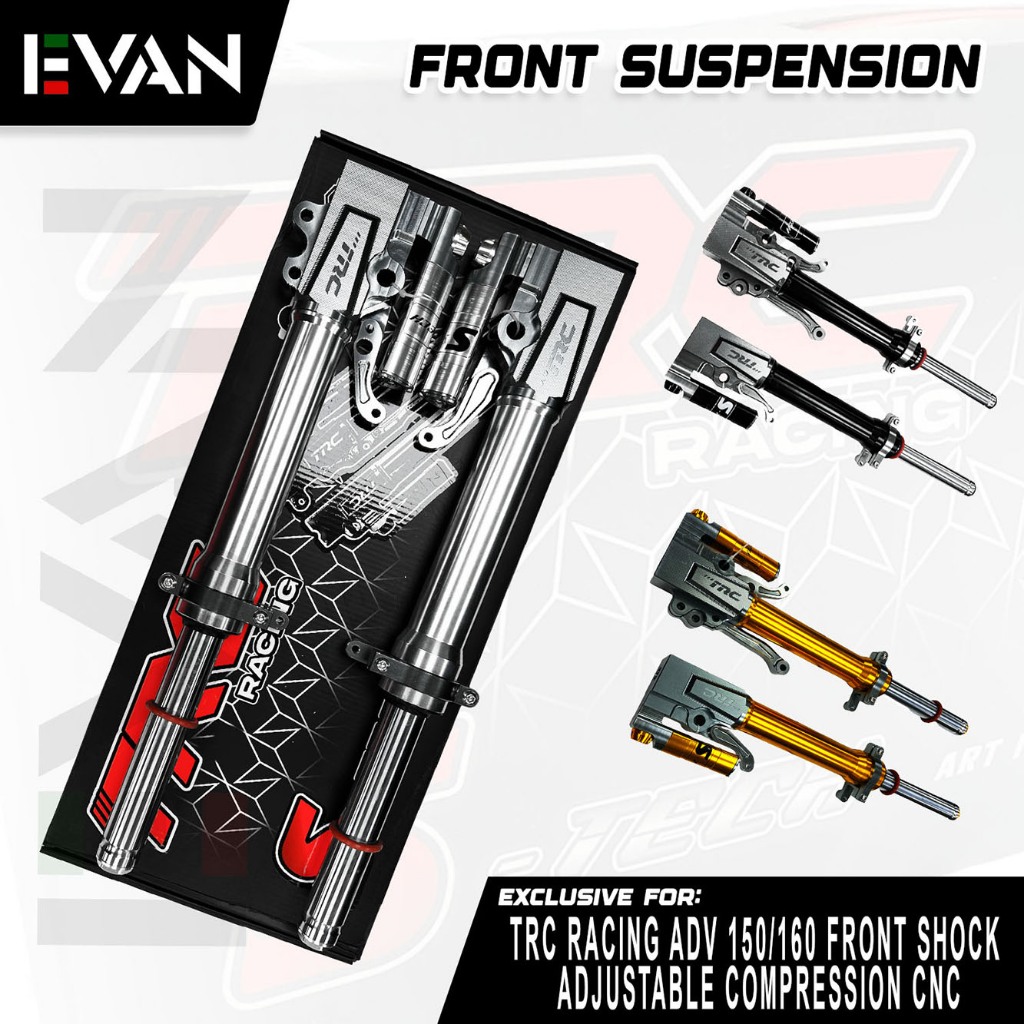 EVAN.PH TRC Front Shock Adjustable Compression CNC for ADV 150/160 ...