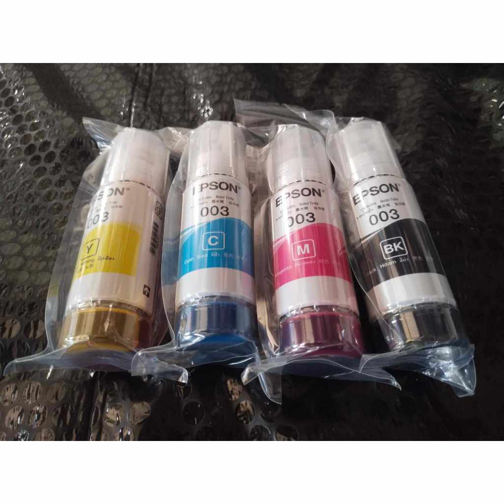 L3110 orig ink 003 CMYK for epson printer | Shopee Philippines