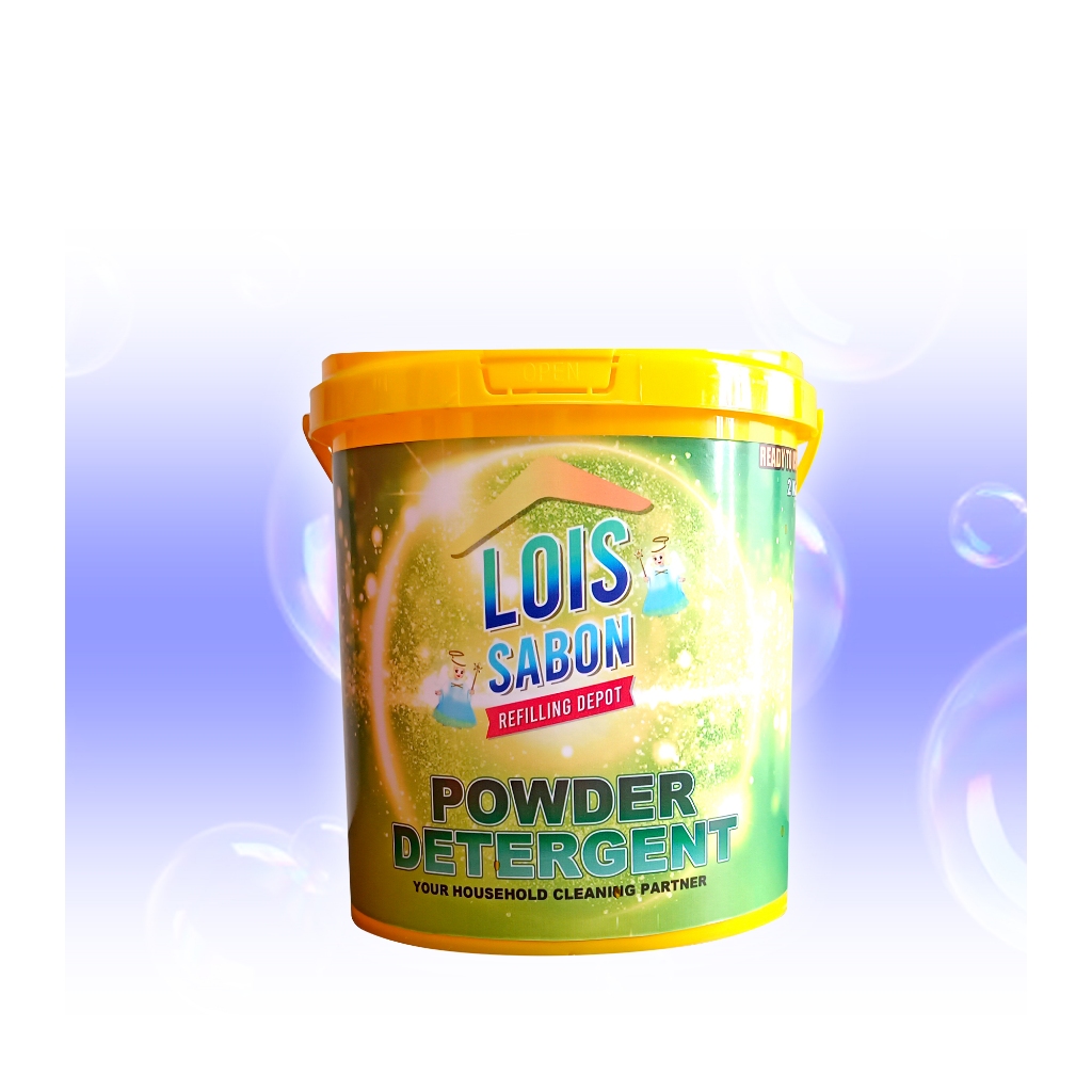 Bucket Powder Detergent 3KG (READY TO USE) | Shopee Philippines