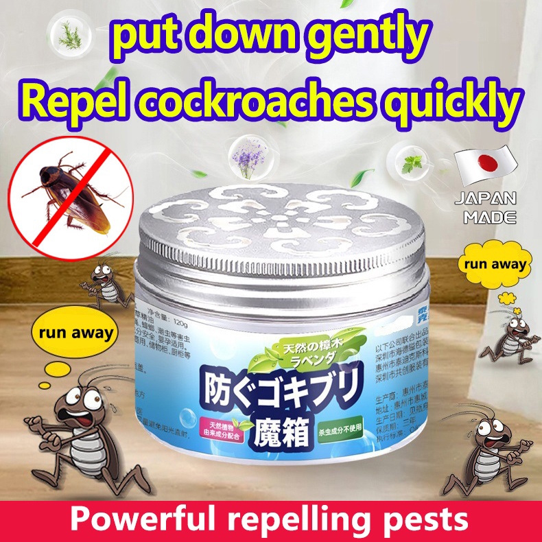 Japan Cockroach Repellent Magic Box Cockroach Killer Bait Safe Non ...
