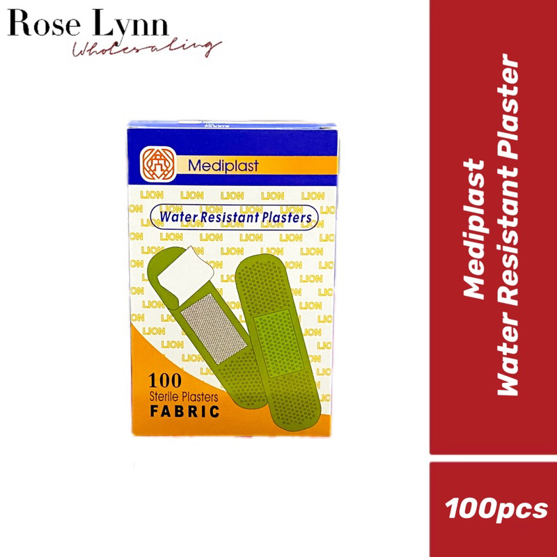 Mediplast Water Resistant Plaster Bond Aid 1Box/100Pcs | Shopee Philippines
