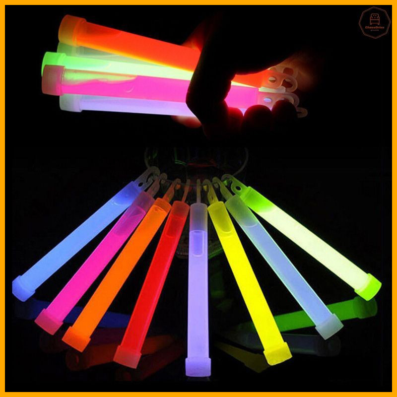 CHO⭐6-inch Hook Fluorescent Stick Night Lighting Emergency Stick 15 ...