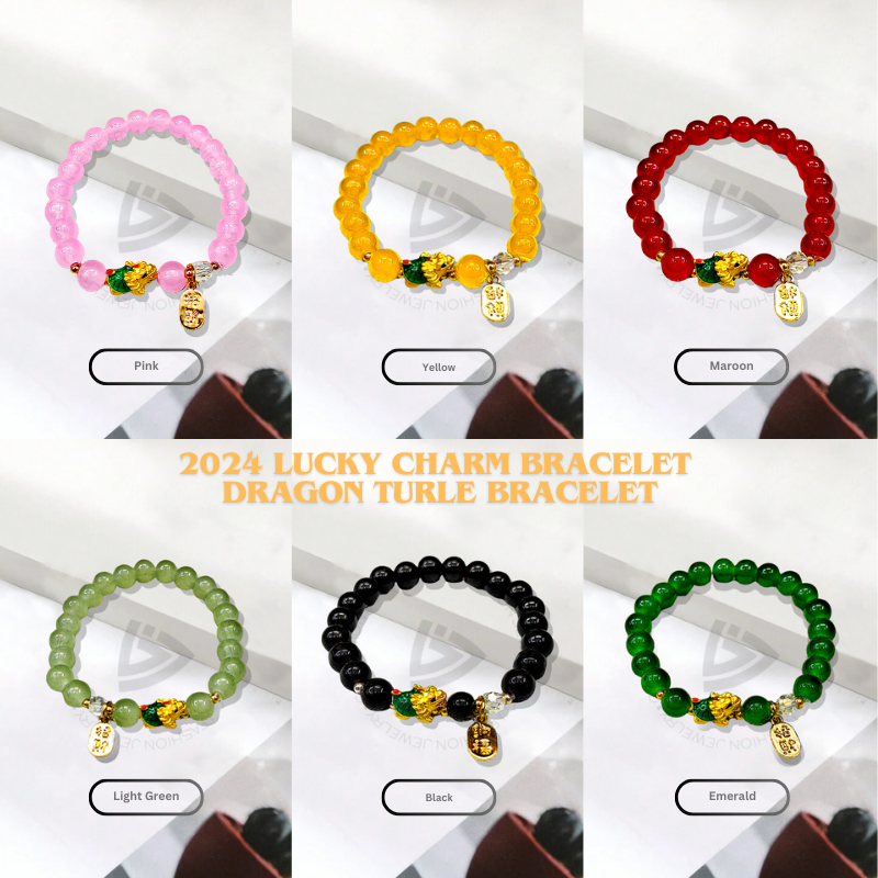 lucky charm dragon turtle (tortoise) lucky charm bracelet 2025 bracelet ...