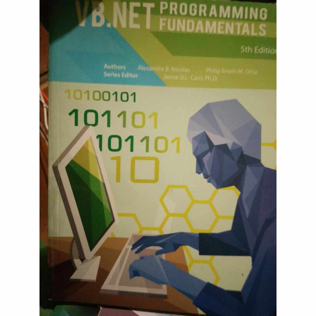 V.b Net: Programming Fundamentals 5th Edition | Shopee Philippines