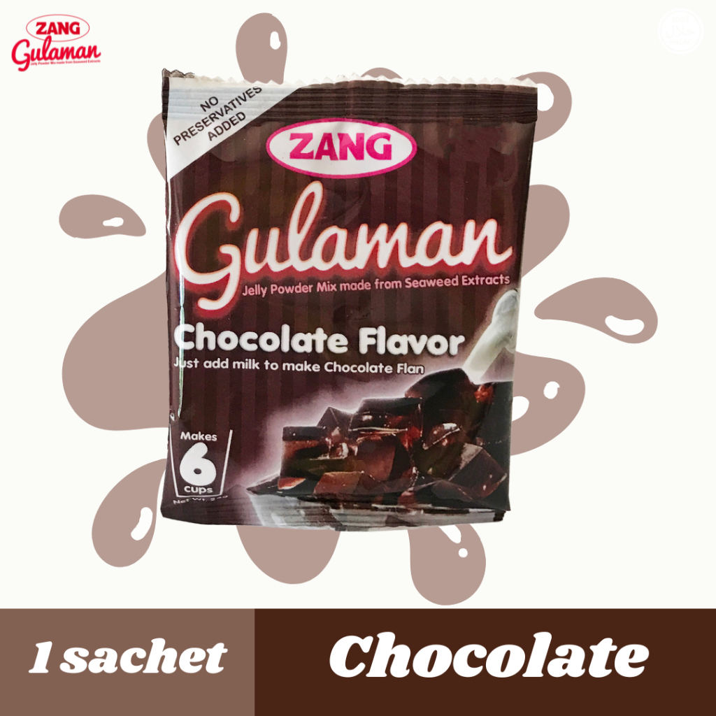 Zang Gulaman Chocolate (1 Sachet) | Shopee Philippines