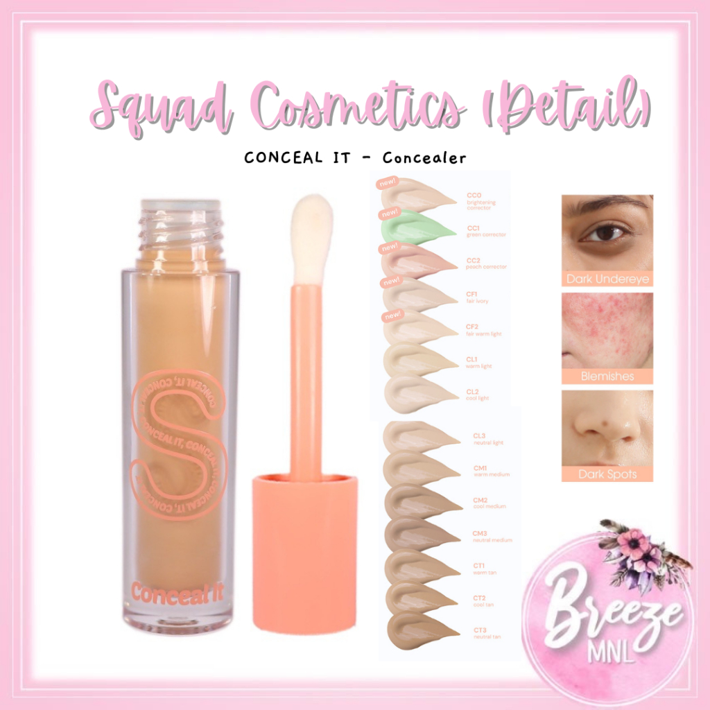 Detail Squad Cosmetics CONCEAL IT Concealer Stick x Breezemnl | Shopee ...