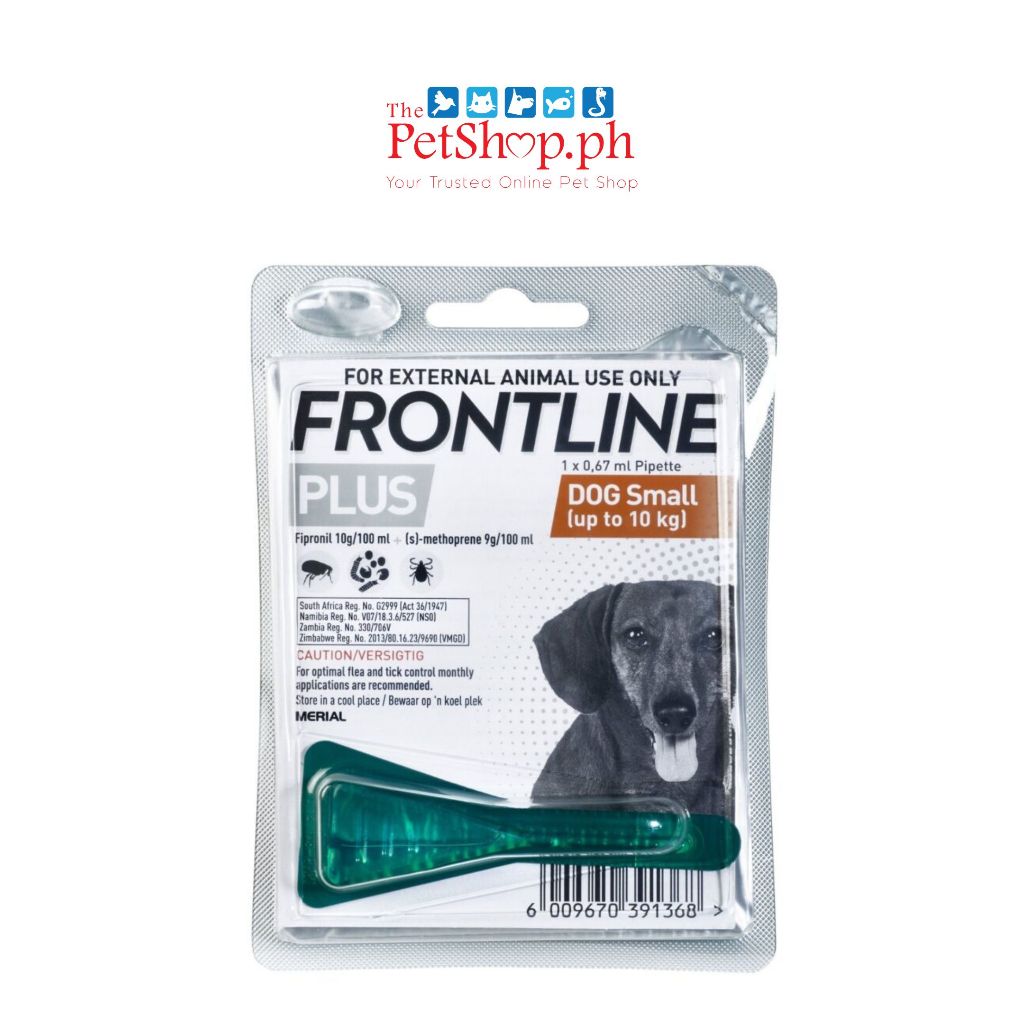 FRONTLINE PLUS DOG & CATS 1's - Spot On Solution Dogs and Cats | Shopee ...