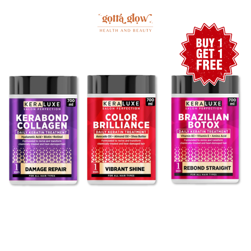 Keraluxe Daily Keratin Treatment - Kerabond collagen / Color Brilliance ...