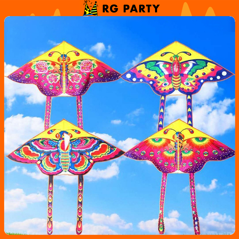Children's Kite Long Tail Rainbow Kite Outdoor Kite Flying Toy Children ...