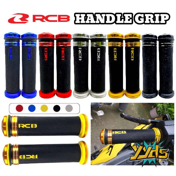 RCB HANDLE GRIP ALLOY FOR MOTORCYCLE UNIVERSAL | Shopee Philippines