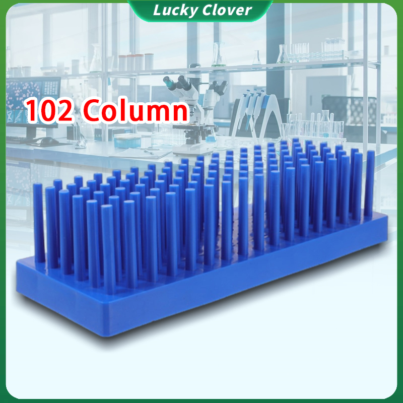 102 Column Laboratory Centrifuge Tube Drain Holder Plastic Test Tube ...