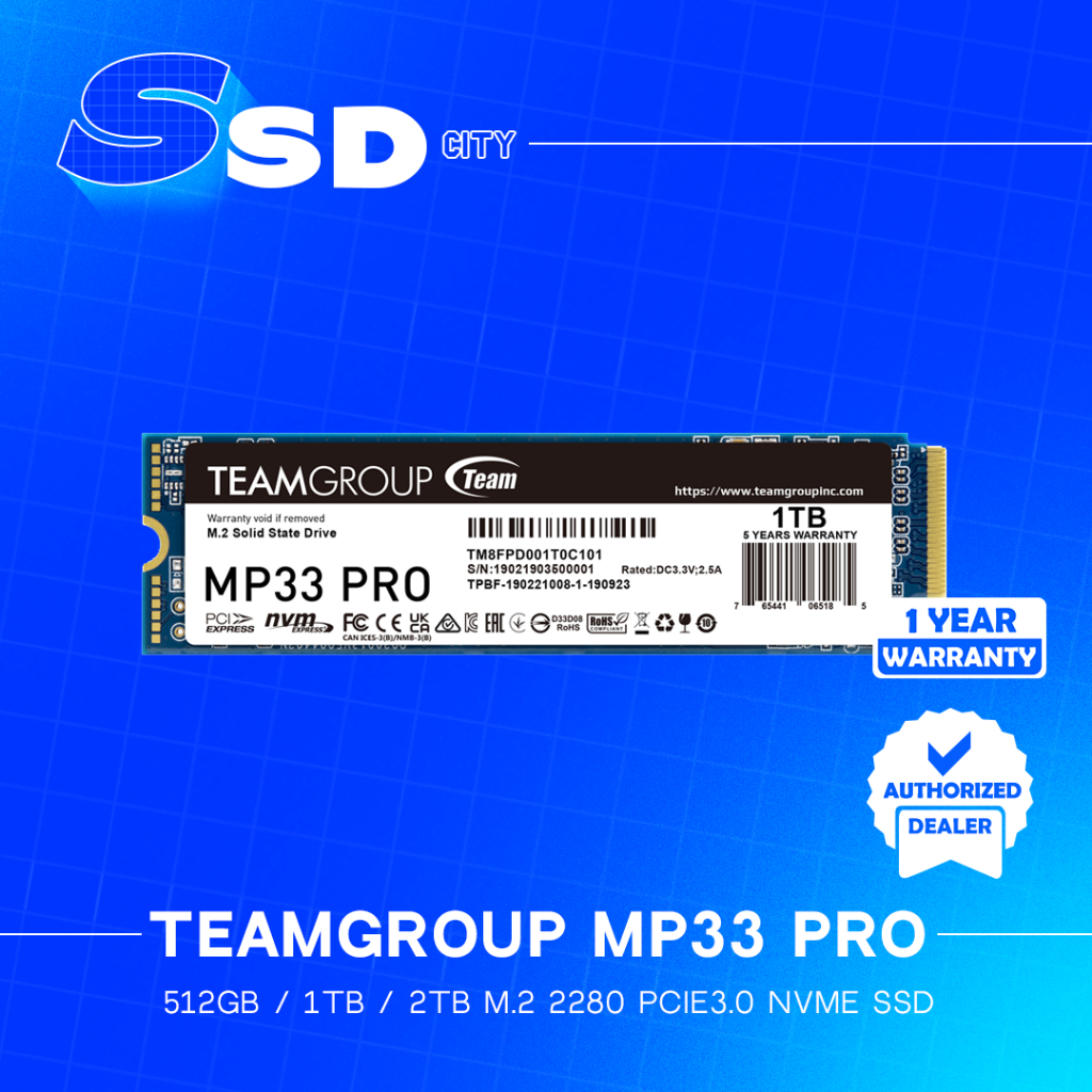 TEAMGROUP MP33 PRO 512GB 1TB 2TB M.2 PCIe 3.0 NVME SSD | Shopee Philippines