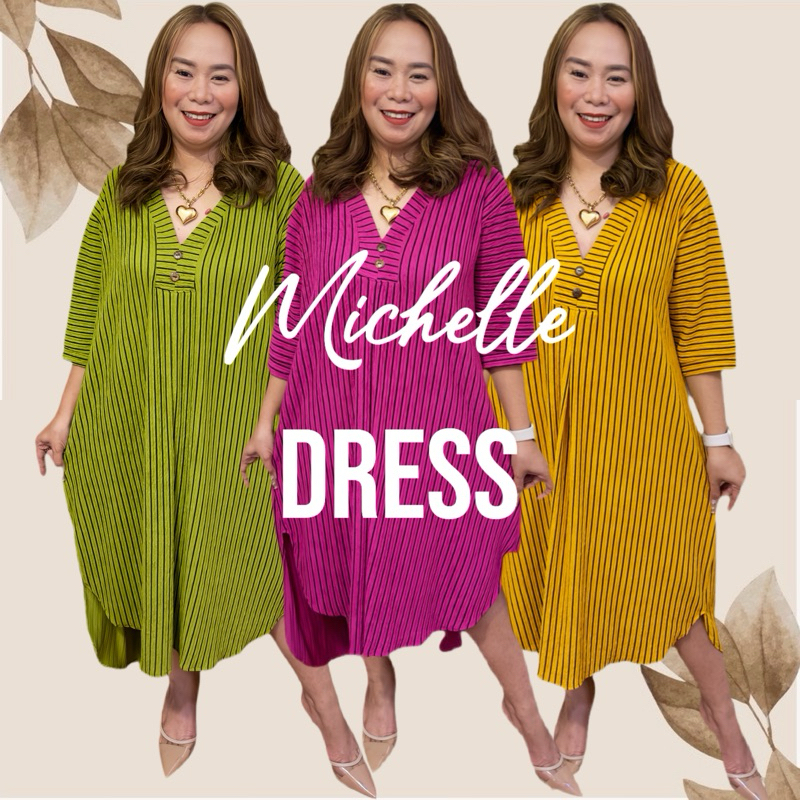 UP TO 3XL MICHELLE PLUS SIZE 3/4 LONG BACK DRESS | RITCHROXRTWSHOP ...