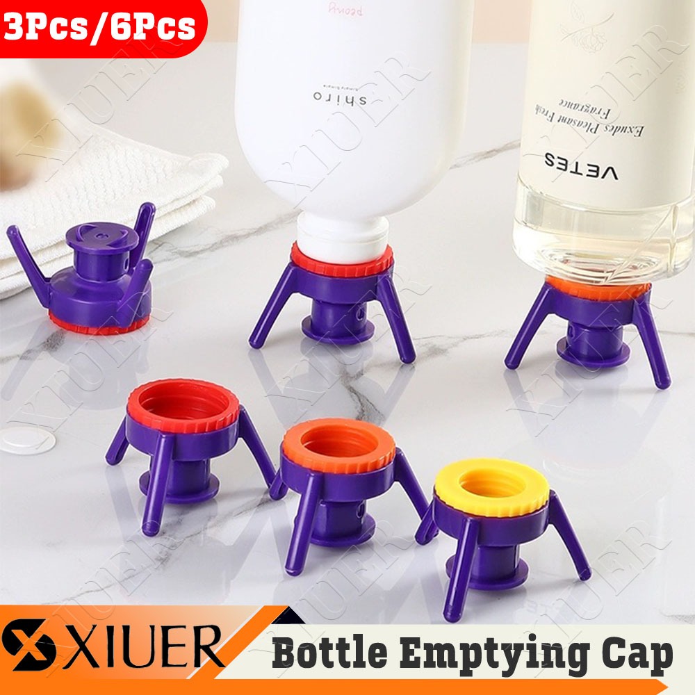 6Pcs Universal Bottle Emptying Kit Flip Bottle Upside Down To Get Every ...