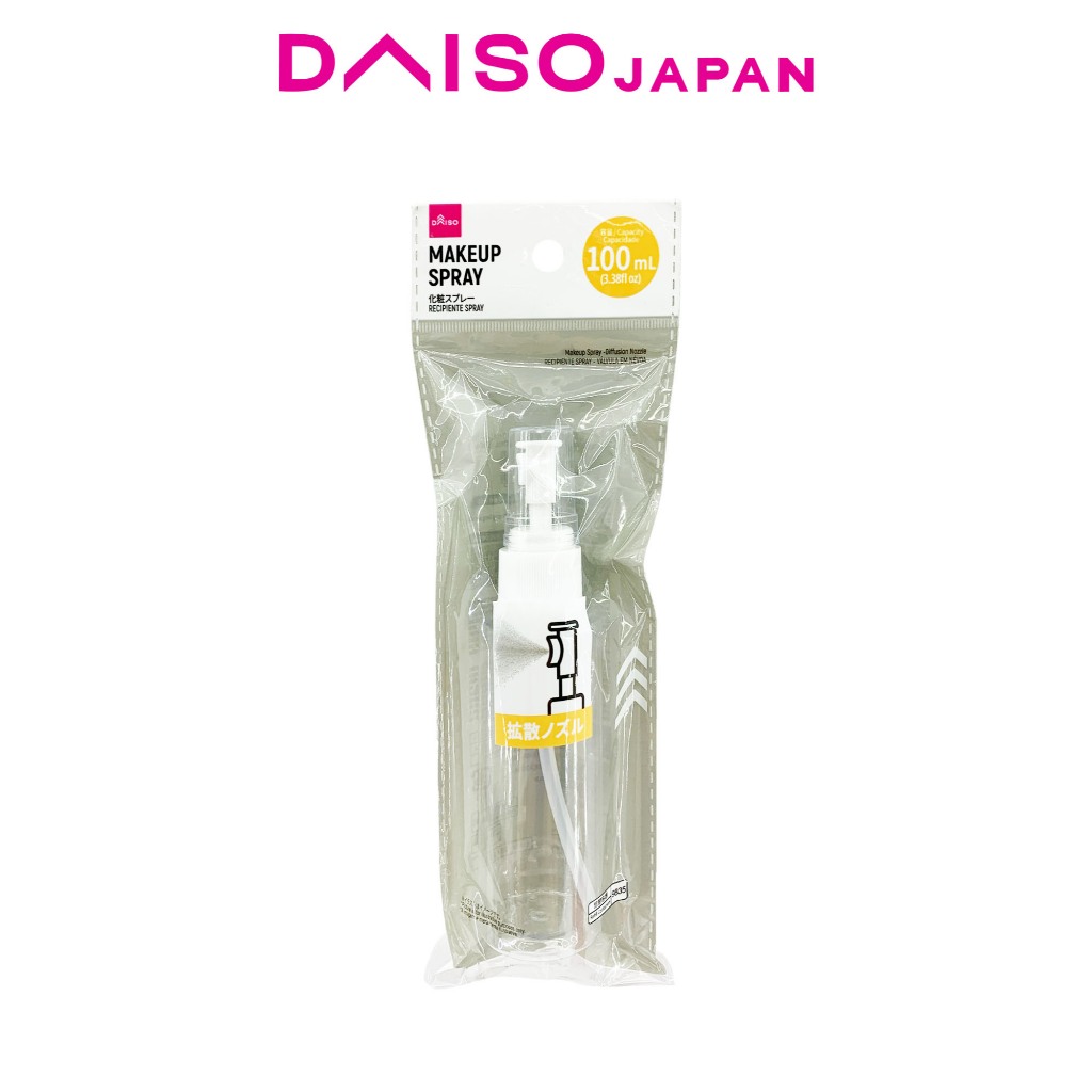 Daiso Makeup Spray Bottle with Diffusion Nozzle (100ml) | Shopee ...