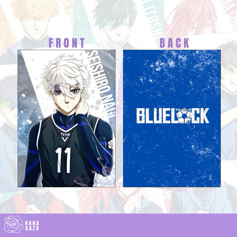 Blue Lock Episode Nagi Character Visuals Laminated Anime Photocards ...