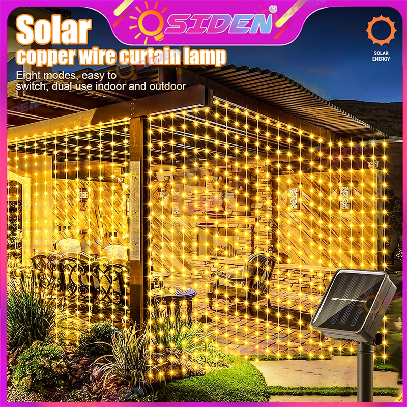 OSIDEN fairy lights waterproof christmas lights 3*3 christmas decors ...