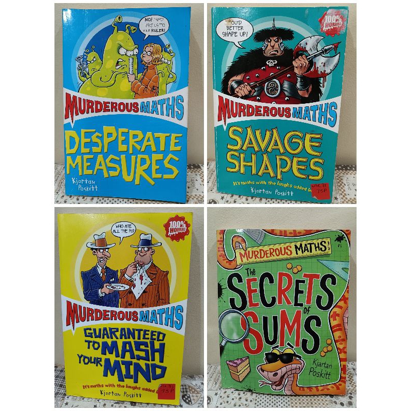 Murderous Maths by Kjartan Poskitt (Paperback) | Shopee Philippines