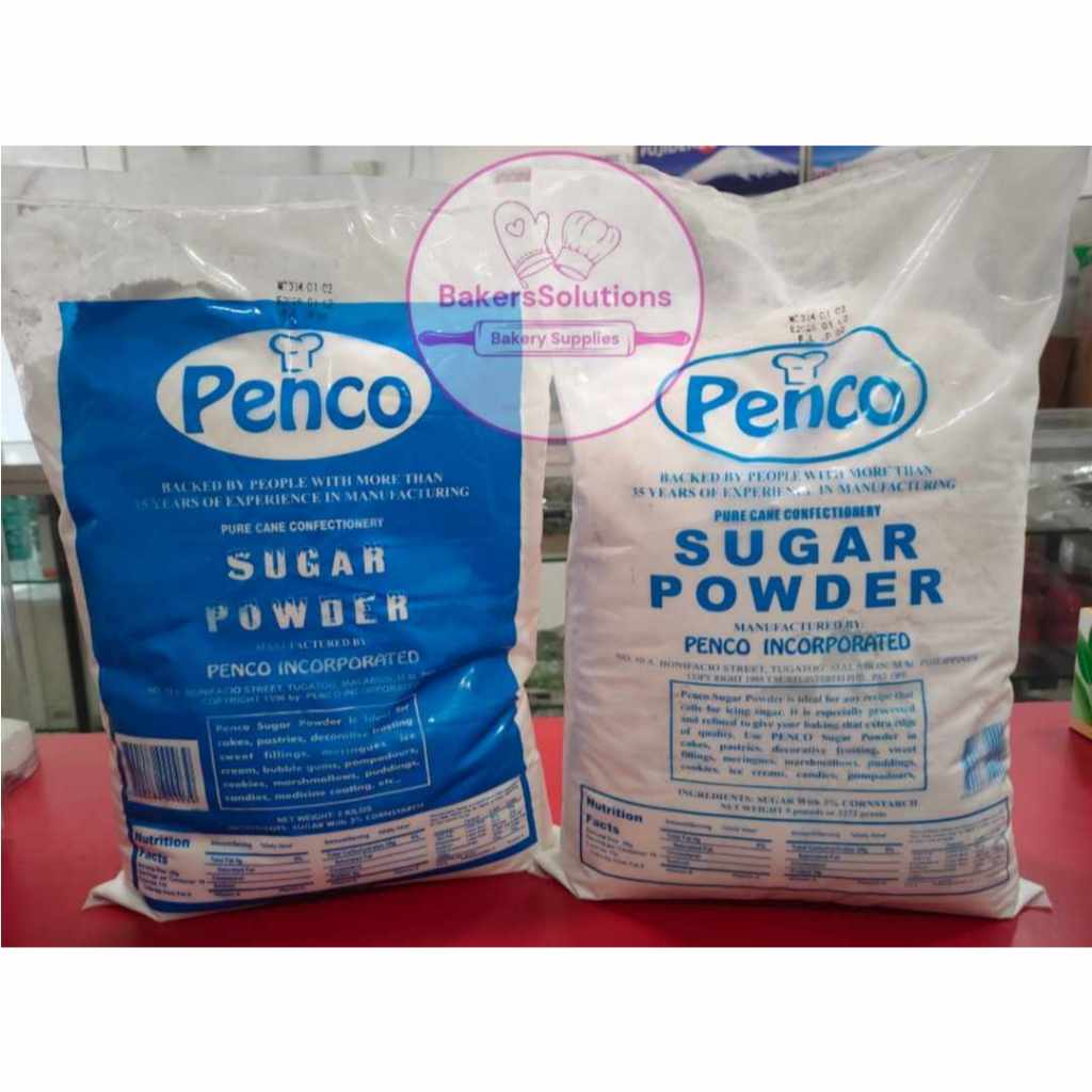 PENCO Sugar Powder 5pounds, 2kg and 500g | Shopee Philippines