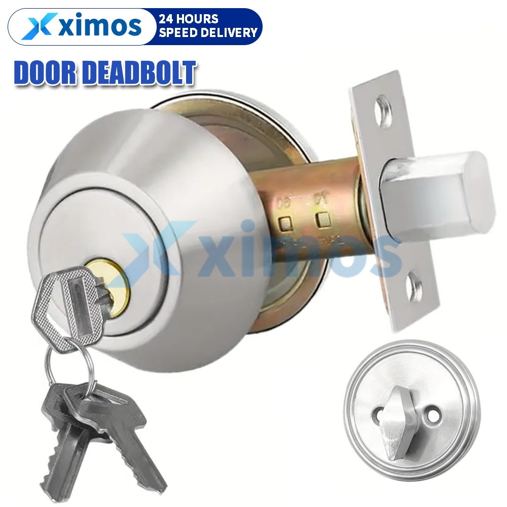 Stainless Steel Double Lock For Main Door Locks Copper Core With Keys ...