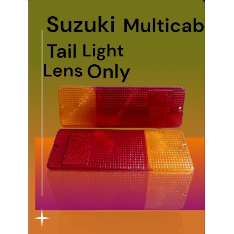 Tail light LENS ONLY for Suzuki multicab | Shopee Philippines