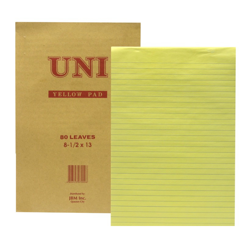 Yellow Pad 10 pads per pack (35each) | Shopee Philippines
